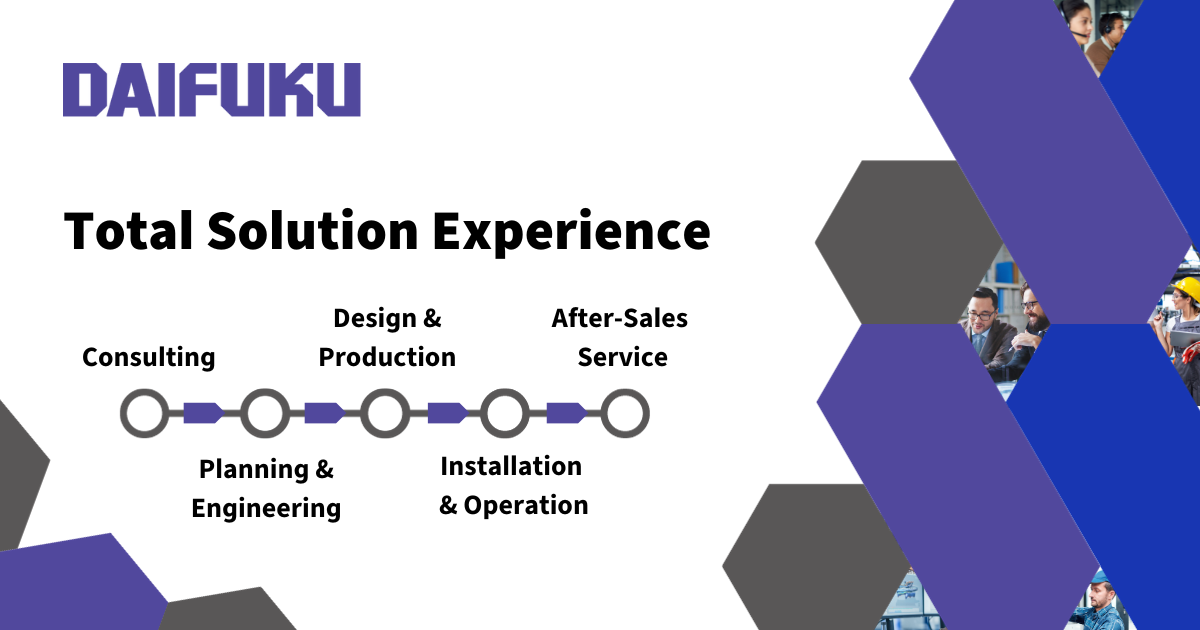 Daifuku’s Total Solution Experience | Intralogistics | Solutions | DAIFUKU